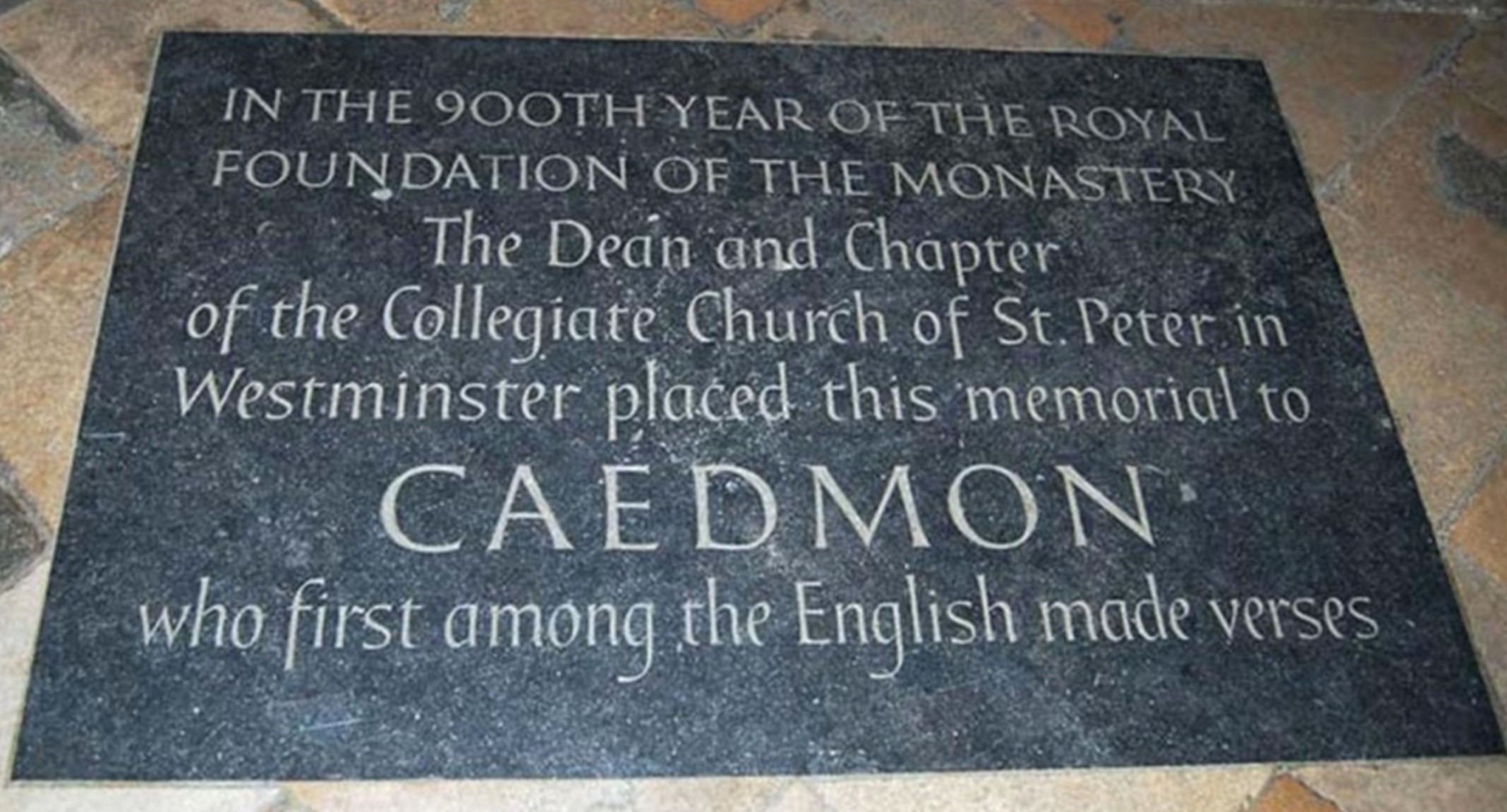 CAEDMON, herder of cows and stirrer of souls – Mr G's Ponderings