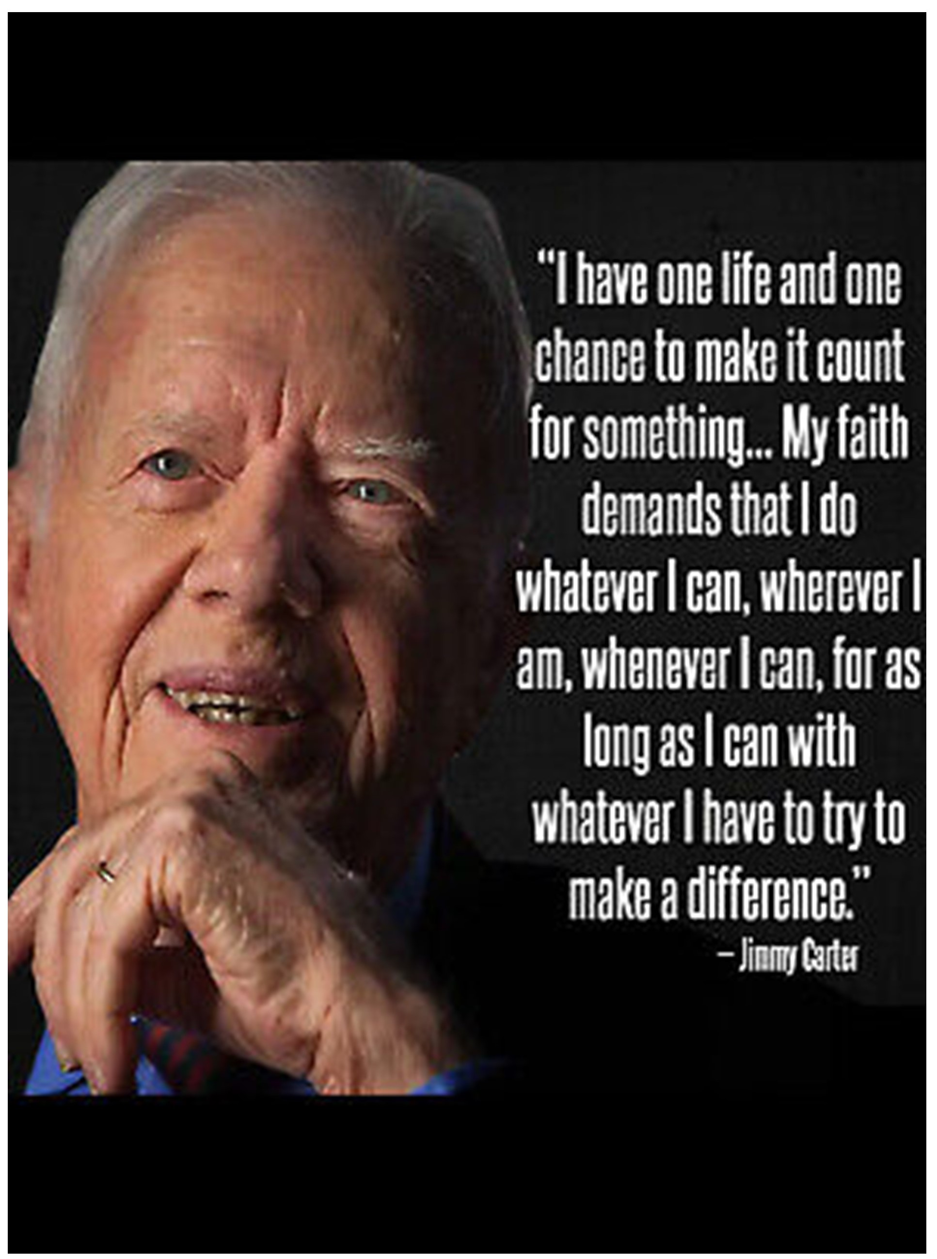 Jimmy Carter – Mr G's Ponderings
